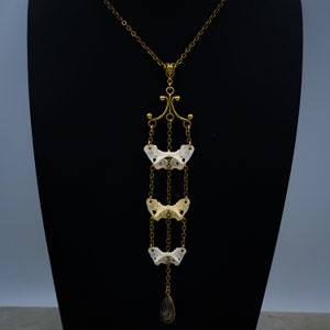 Trinity Atlas Bone Gold Necklace - Etsy