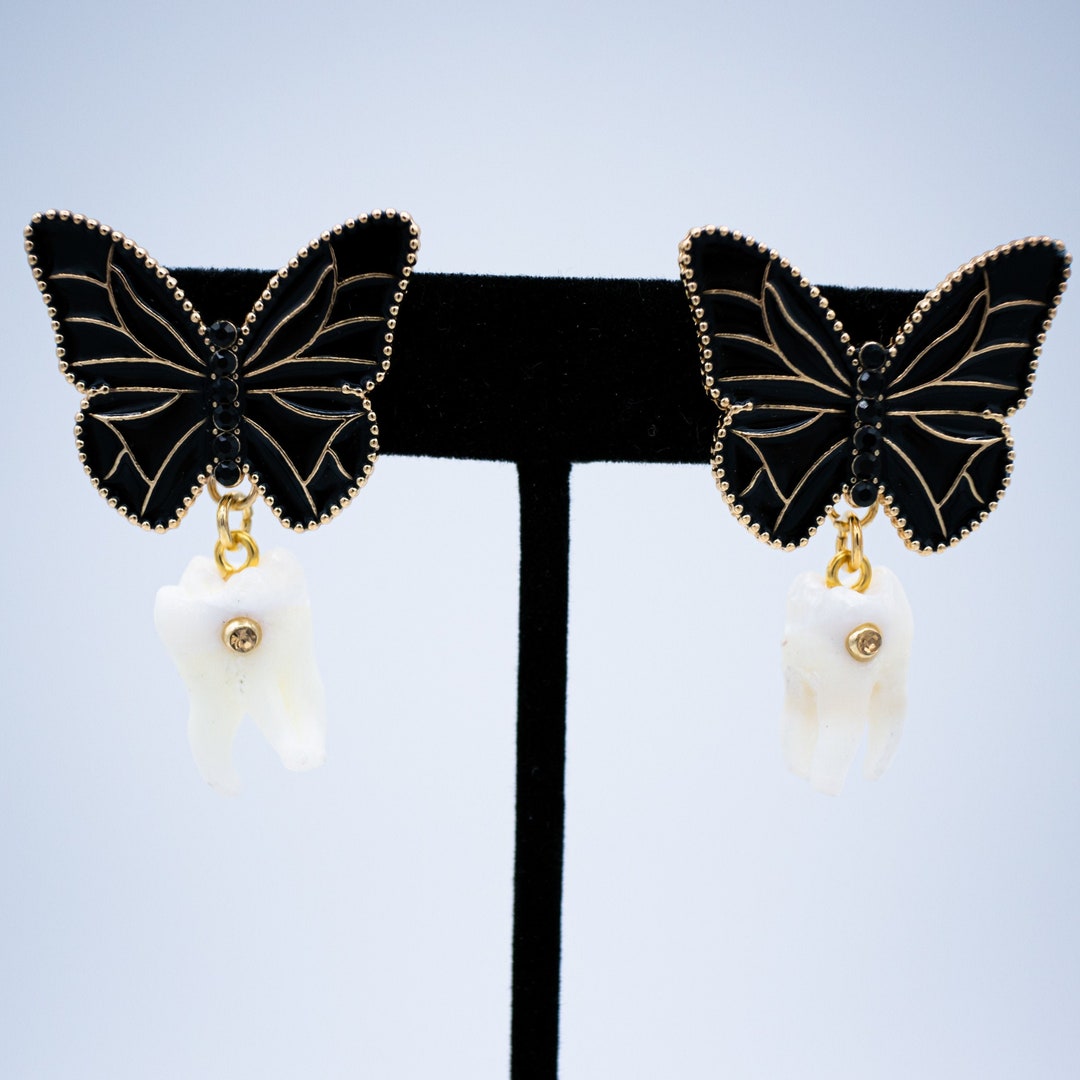 Orecchini Fata a Dente farfalla - Etsy Italia