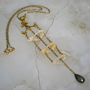 Trinity Atlas Bone Gold Necklace - Etsy