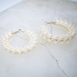 Python Vertebrae Hoop Earrings - Etsy