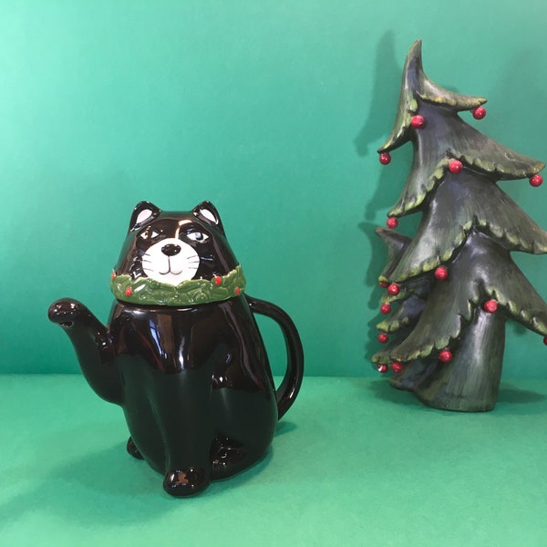 Cat Teapot - Etsy