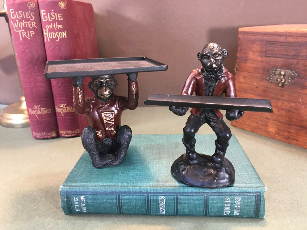 Bombay Co Bellboy Monkey Desk Set - Etsy