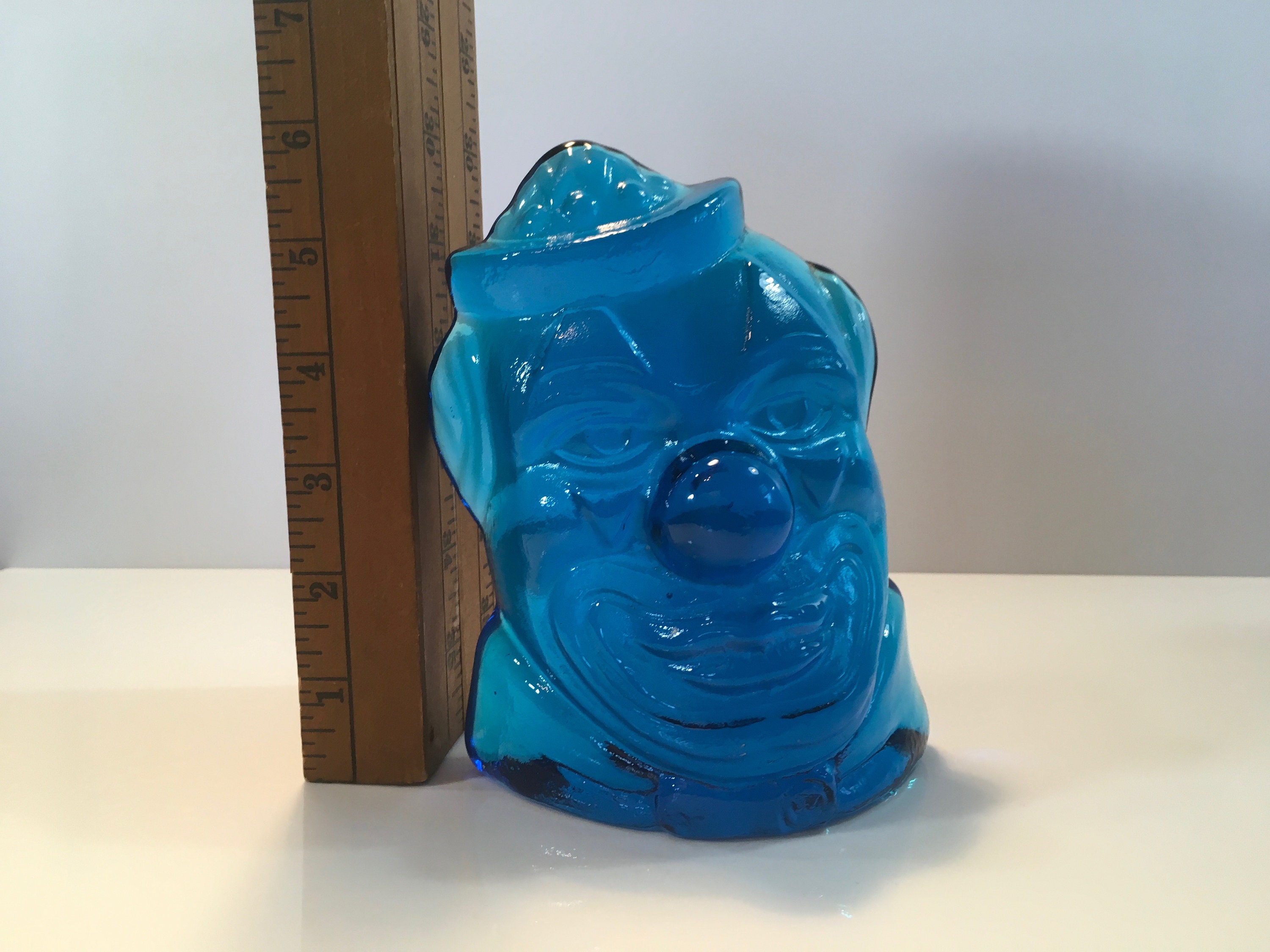 Creepy Clown Face Wheaton Glass | Etsy