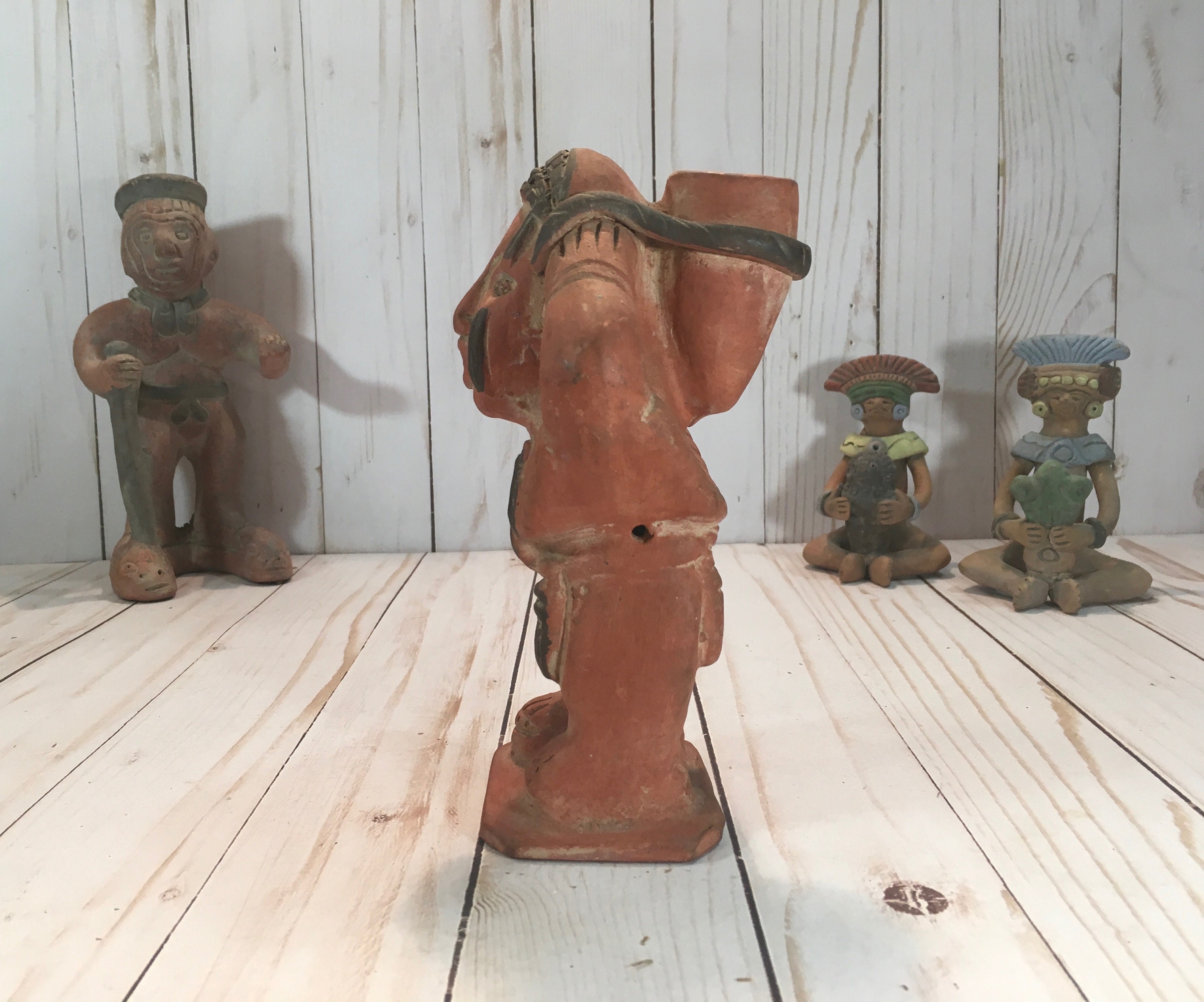 Aztec Mayan Incense Burner Candle Holder | Etsy