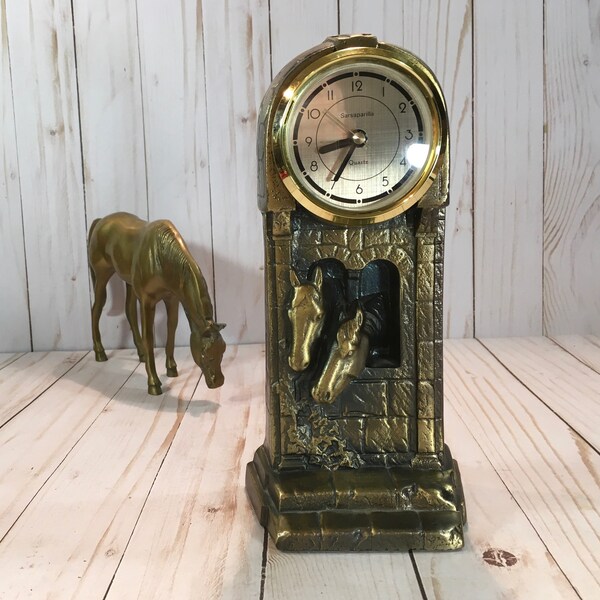 Vintage Horse Clock - Etsy