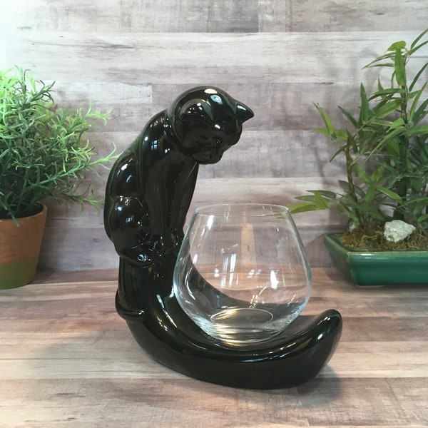 Cat and Fish Bowl - Etsy