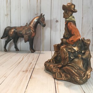 Cowboy Statuary Figure Universal Statuary Corp - Etsy