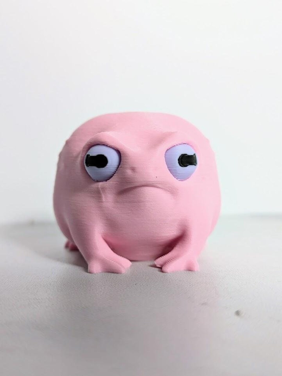 Limited Edition PINK Judgmental Frog Desk Buddy for Valentine's Day ...