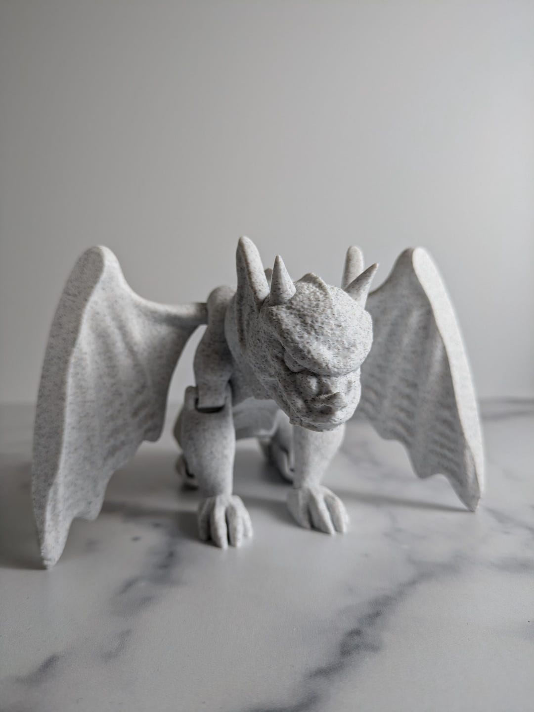 CUSTOMIZABLE Flexi Gargoyle Desk Buddy Articulated Gargoyle Figurine ...