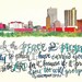 Fort Wayne, Indiana Skyline Design - Hand Drawn - Etsy