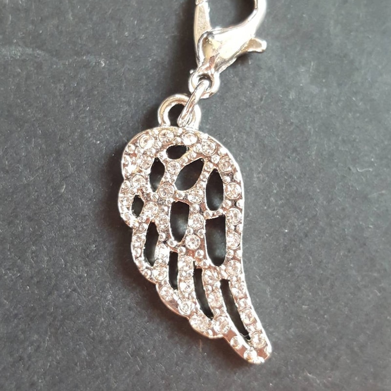 Angel Wing Charm - Etsy