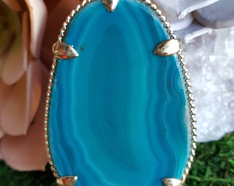 Blue stone jewelry | Etsy