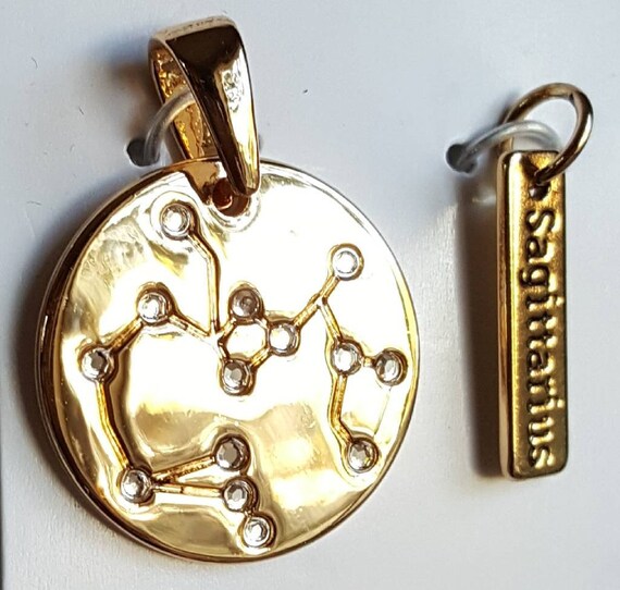 Swarovski gold charms store