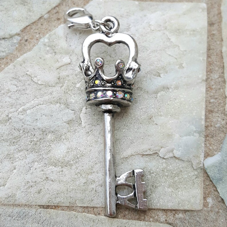 Key Charm Pendant Clip on Charms for Bracelets Necklaces - Etsy