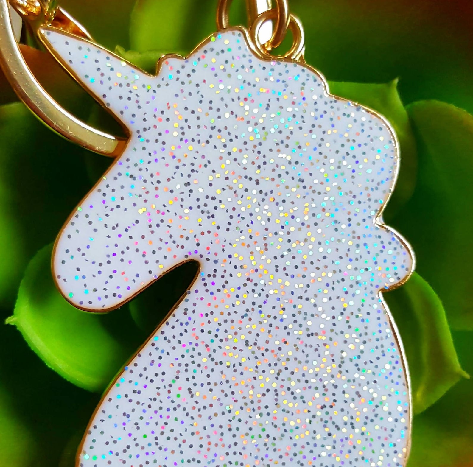 Glittery Unicorn Keychain Keyrings Cute Unicorn Gift Sparkly - Etsy