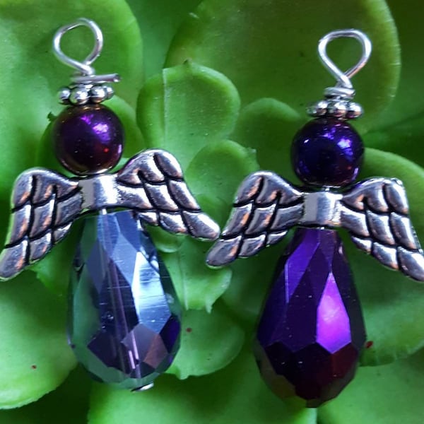 Purple Angel - Etsy