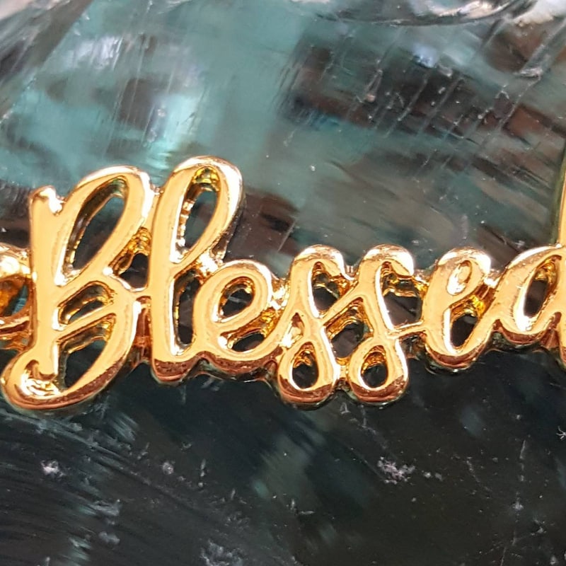 Blessed Charm - Etsy