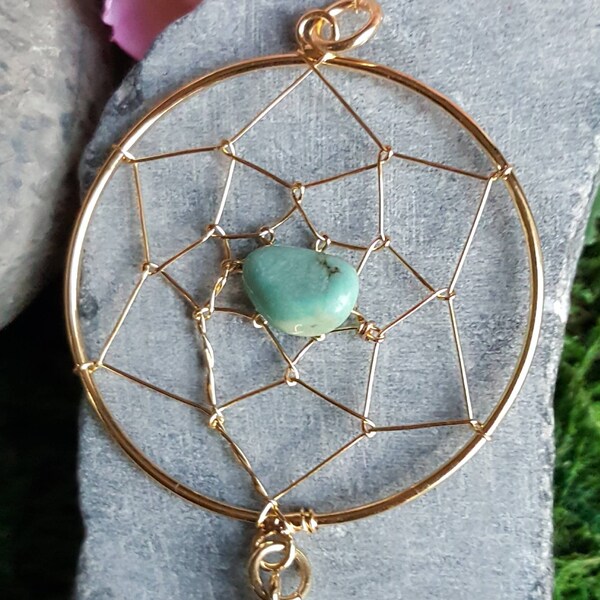 Crystal Dreamcatcher - Etsy