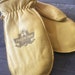 Leather Hockey Chopper Mittens | Custom Leather Mittens | Personalized ...