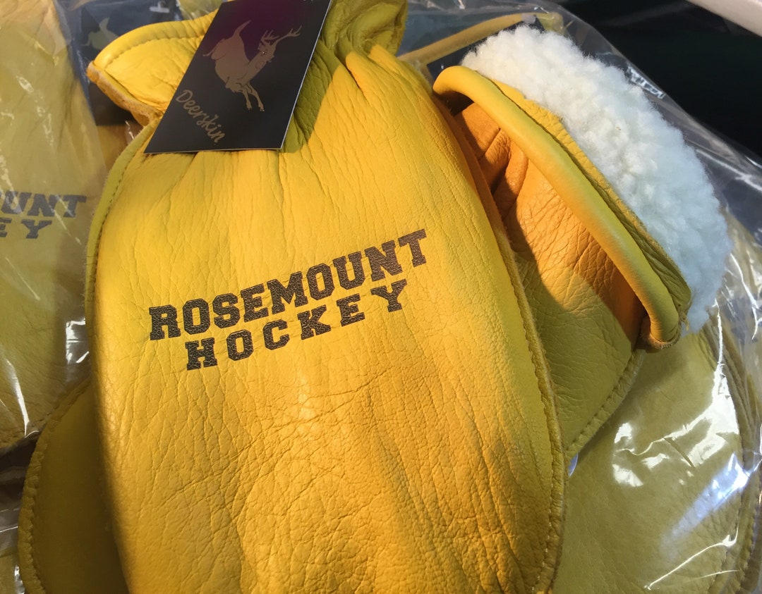 Leather Chopper Mittens | Custom Engraved | Branded Leather Mittens ...