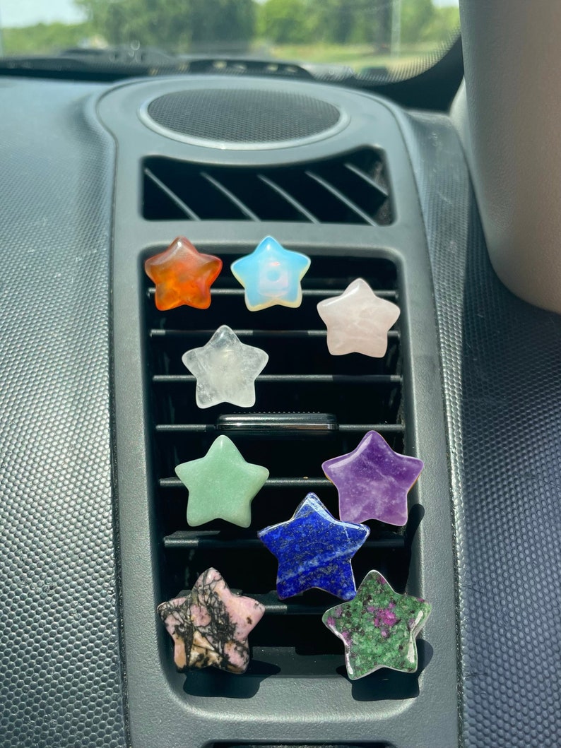 Crystal Star Car Vent Clip - Etsy