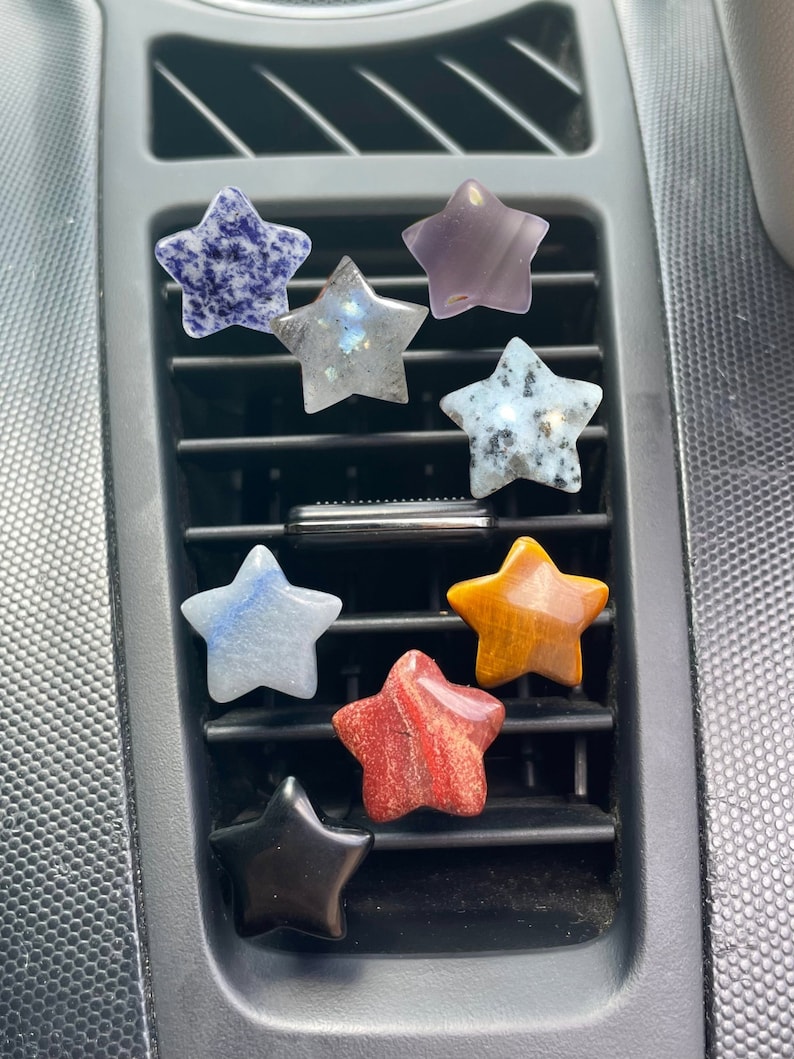 Crystal Star Car Vent Clip - Etsy