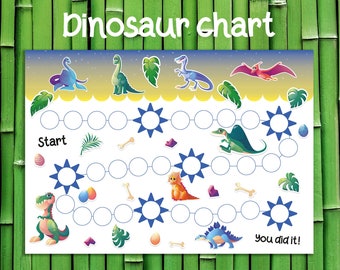 Animal Reward Chart Printable Potty Training Toilet | Etsy