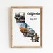 California Photo Collage, Custom Printable Wall Art, Family Wedding ...