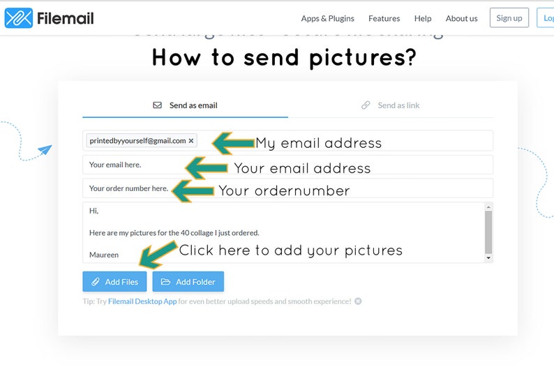 Number 4 Anniversary Photo Collage, Fourth Birthday Gift, Custom Baby ...