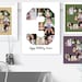 Number 3 Photo Collage, Third Birthday Gift, Custom Anniversary Baby ...
