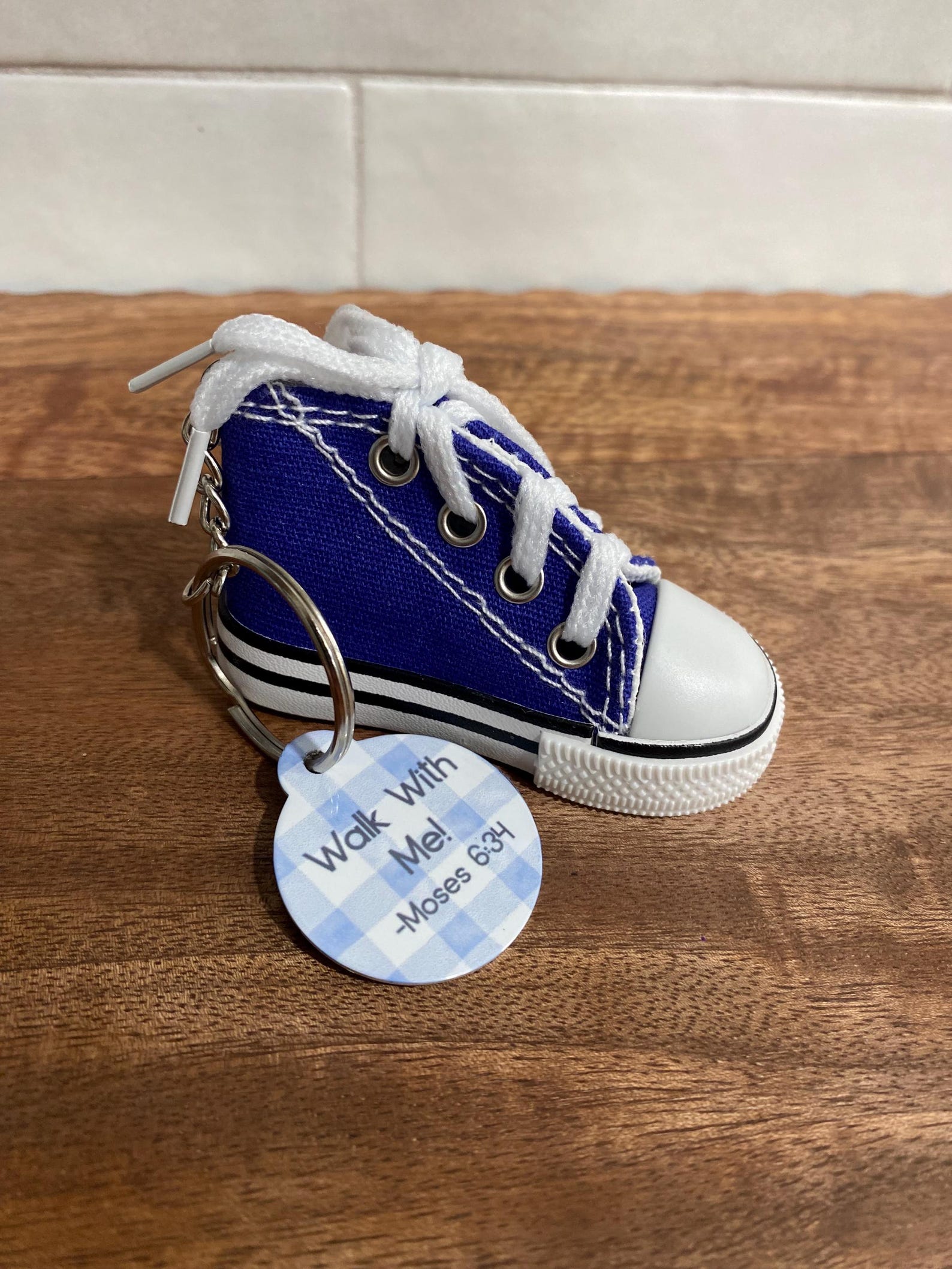 Walk With Me Shoe Keychain, 2026 LDS Youth Theme, YW Gift, LDS ...