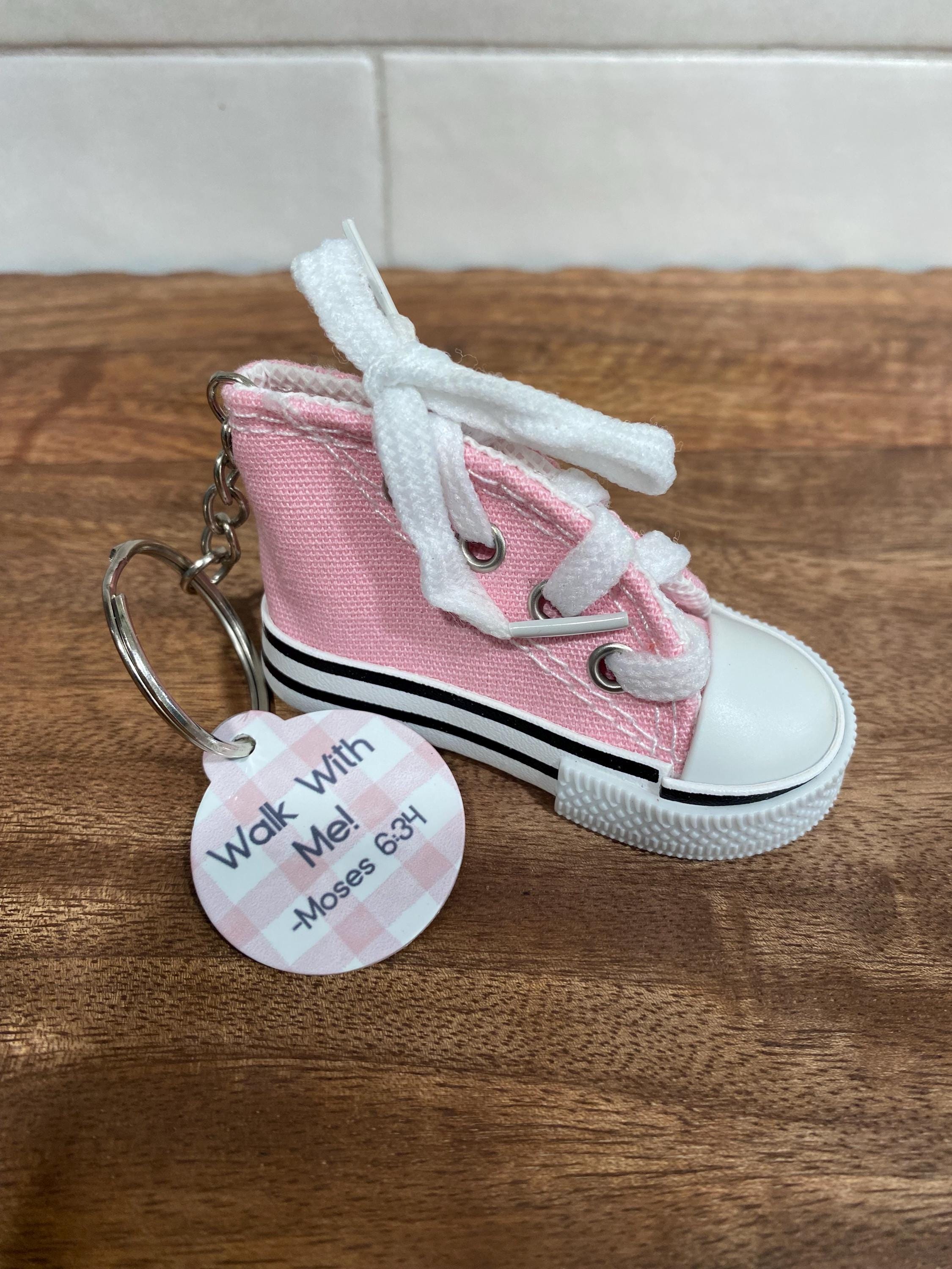 Walk With Me Shoe Keychain, 2026 LDS Youth Theme, YW Gift, LDS ...
