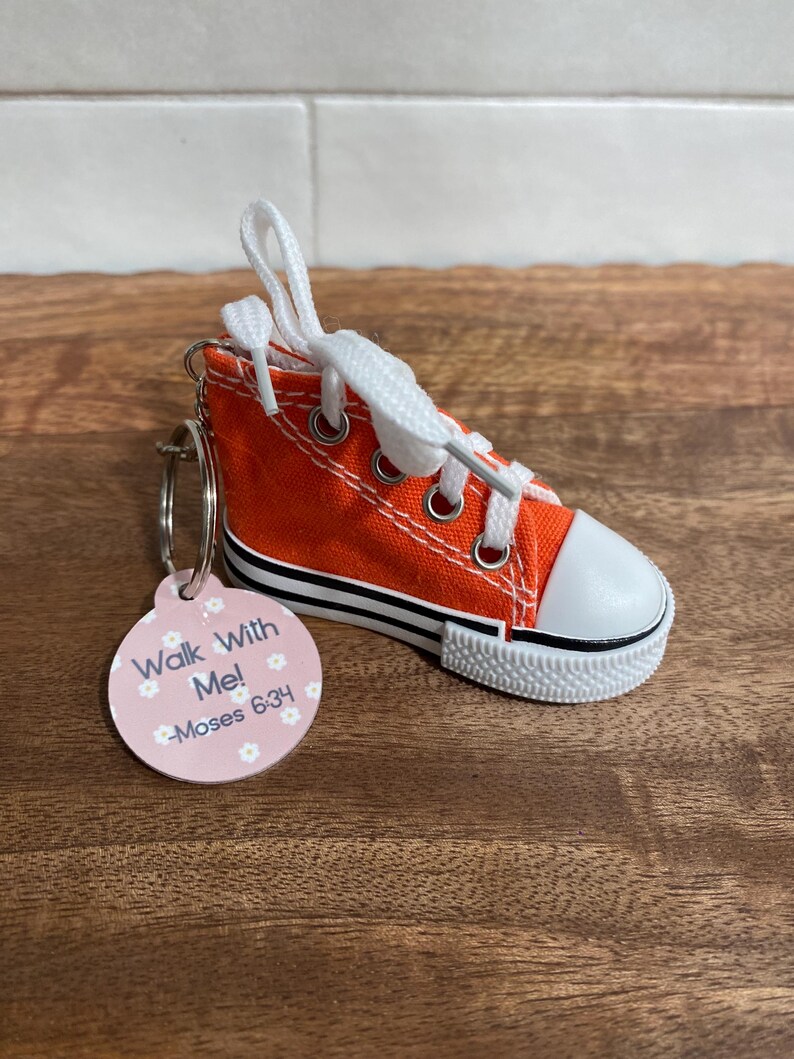 Walk With Me Shoe Keychain, 2026 LDS Youth Theme, YW Gift, LDS ...