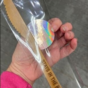 King Cake Knife, Stays in the Box, King Cake Knife Bamboo - Etsy