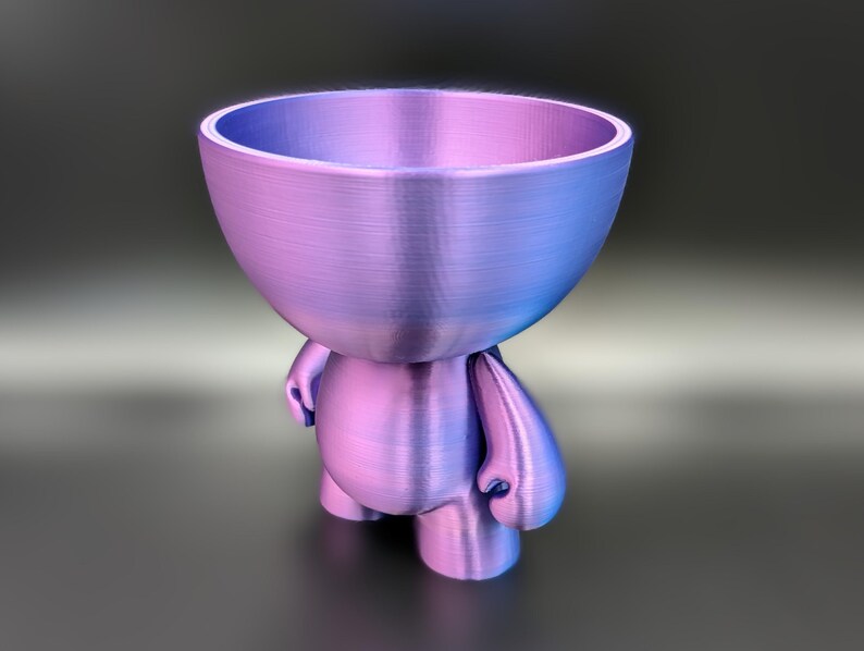 Purple Candy Bowl: Monster Treat Holder - Etsy UK