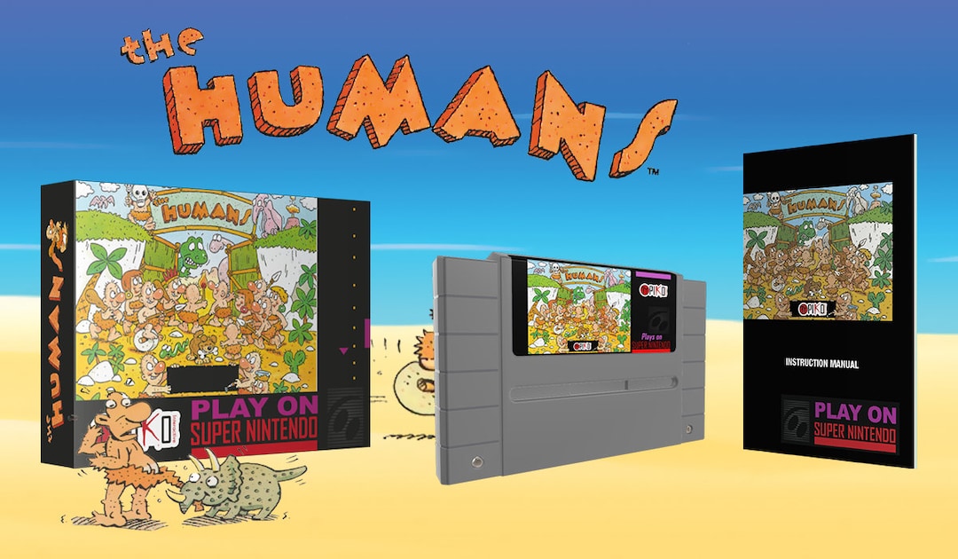 The Humans - Super Nintendo (SNES) - Official NEW! - Etsy