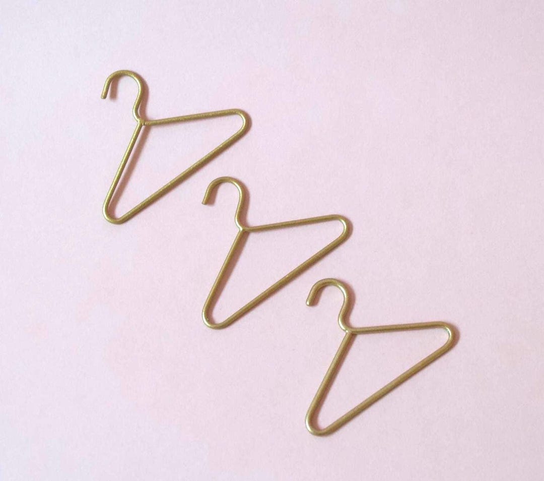 Miniature Dollhouse Clothes Hanger - Maileg Wardrobe Hanger - Etsy