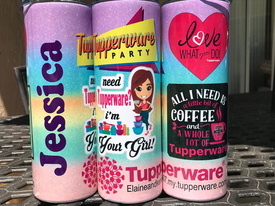 Tupperware Sales Consultant Personalized Stainless Steel Tumbler Cup - Etsy