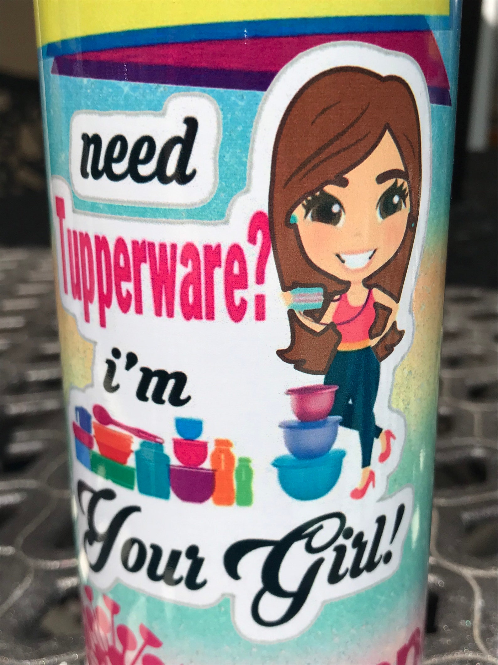 Tupperware Sales Consultant Personalized Stainless Steel | Etsy