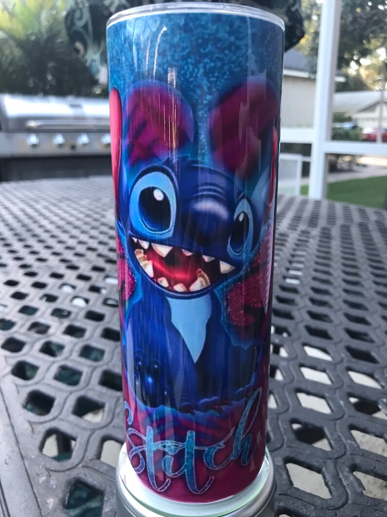 Stitch Inspired 20 Oz or 30 Oz Personalized Stainless Steel - Etsy
