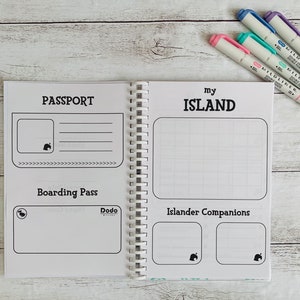 ACNH Island Planner Journal for Animal Crossing Adventures INCLUDING ...
