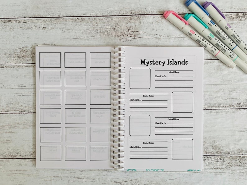 ACNH Island Planner Journal for Animal Crossing Adventures - Etsy