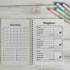 ACNH Island Planner Journal for Animal Crossing Adventures INCLUDING ...