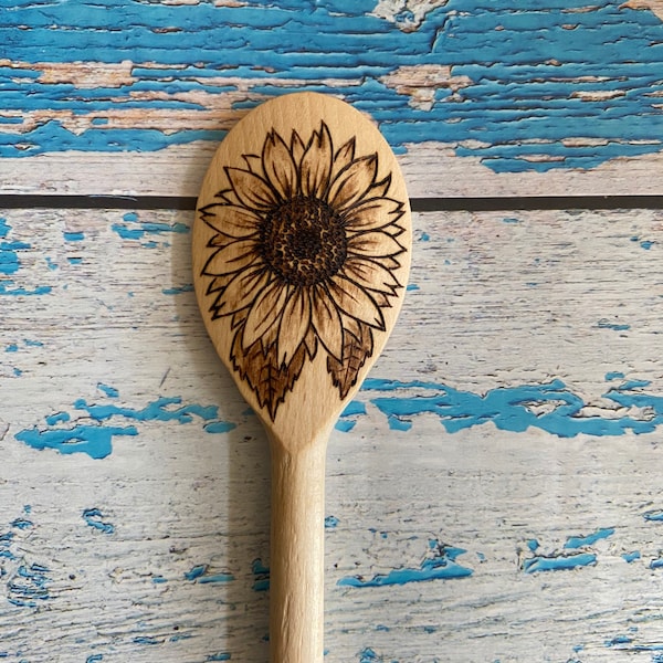 Wood Burned Spoons - Etsy
