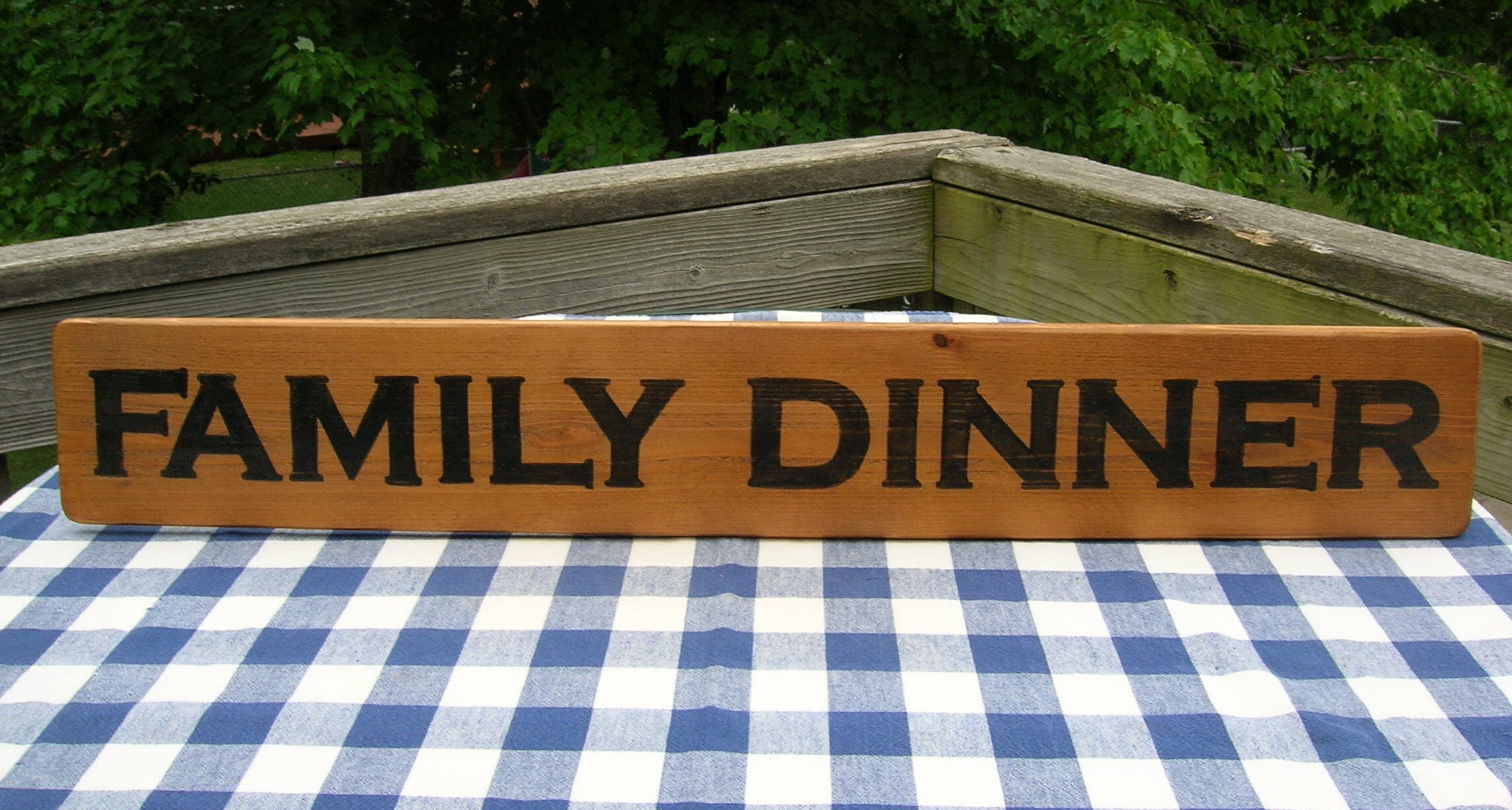 Family Dinner Wood Sign Rustic Kitchen, Dining, Family Wood Sign - Etsy