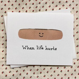 Band-aid Sympathy Card - Etsy