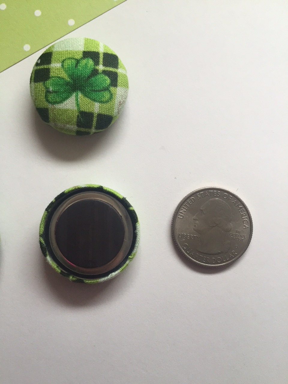 Shamrock Magnets, Shamrock Magnets, Cute Magnets, Cubicle Decor, Gifts ...