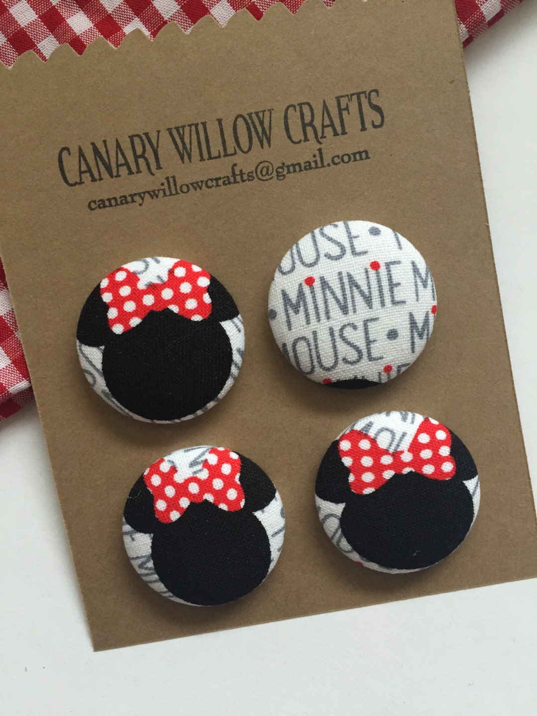 Minnie Mouse Magnets, Refrigerator Magnets, Office Decor, Kitchen Decor ...