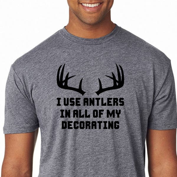 Antlers Shirt - Etsy