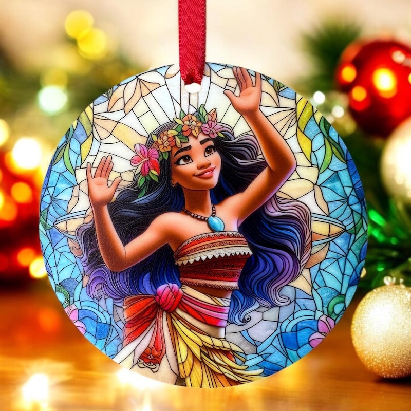 Moana Christmas Ornaments - Etsy